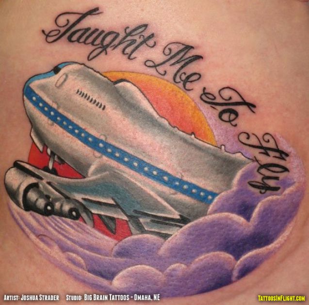 Flugzeuge auf dem Arm - AERO International