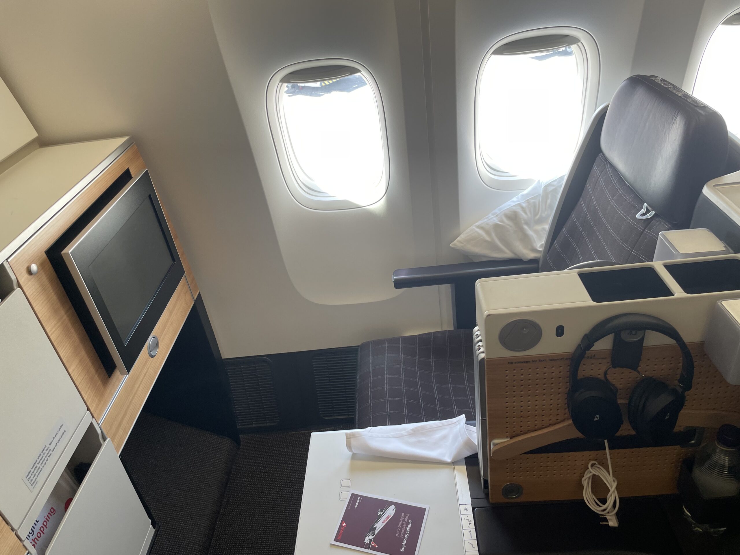 Swiss Business Class: Was bietet die Boeing 777-300 ER?