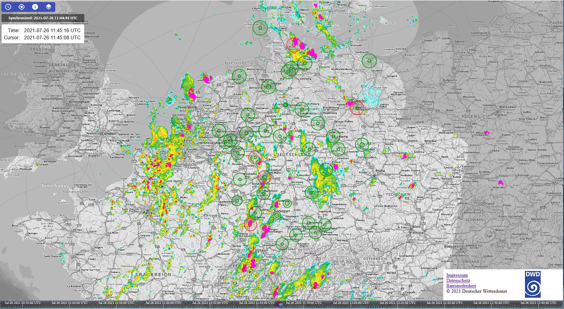 Was macht der Deutsche Wetterdienst (DWD)?