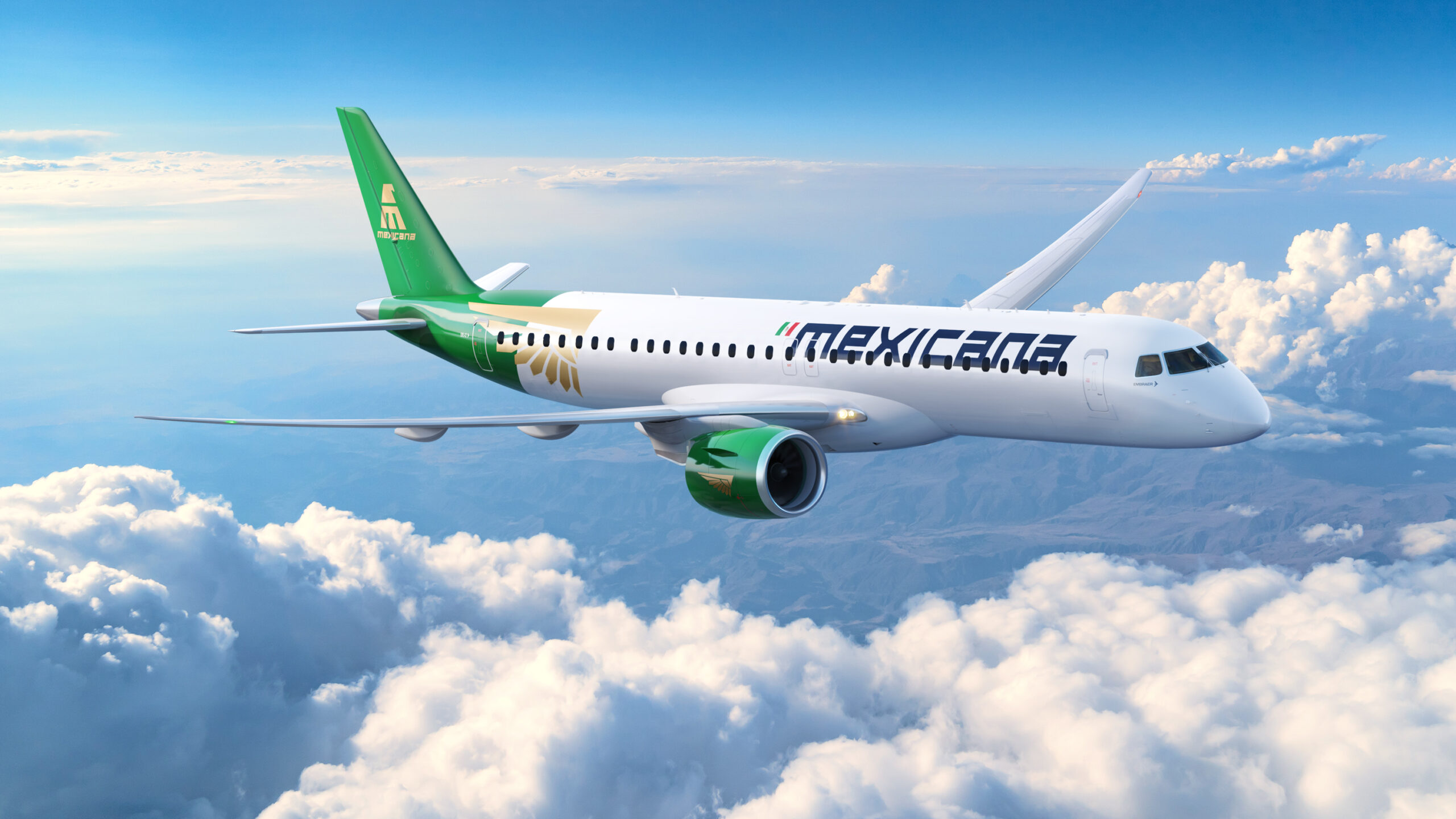 Mexicana bestellt bei Embraer 20 Jets der neusten Generation