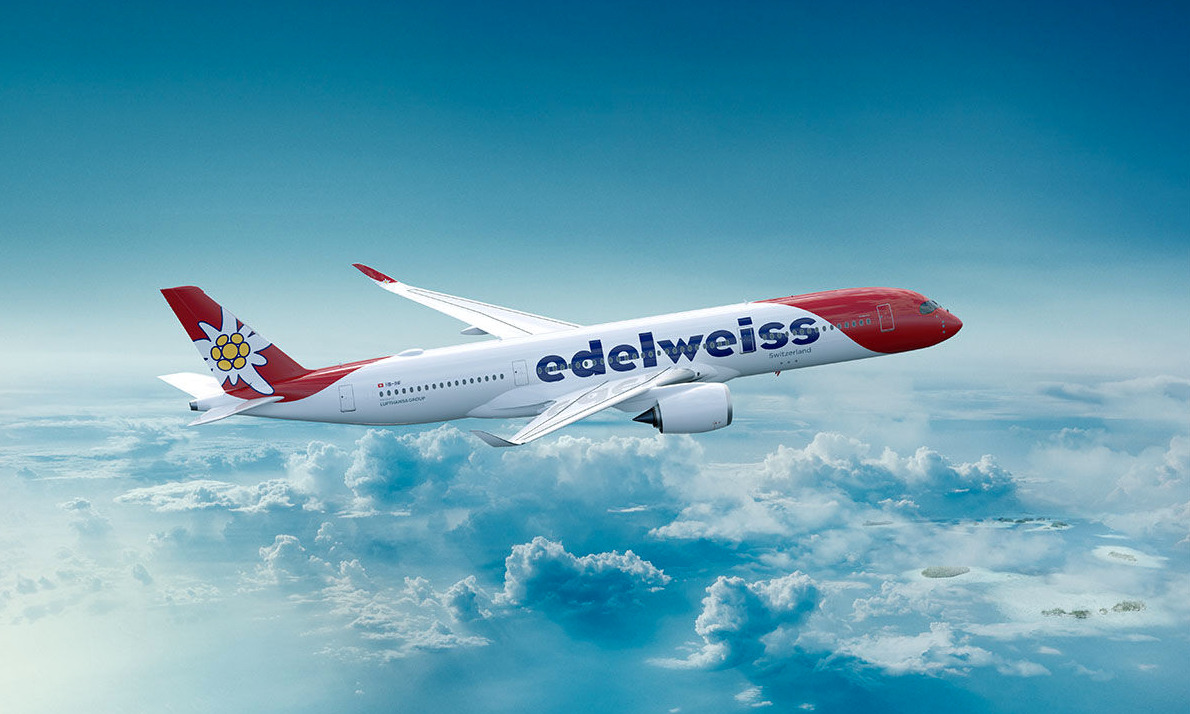 Edelweiss stellt ersten Airbus A350-900 in der Flotte vor