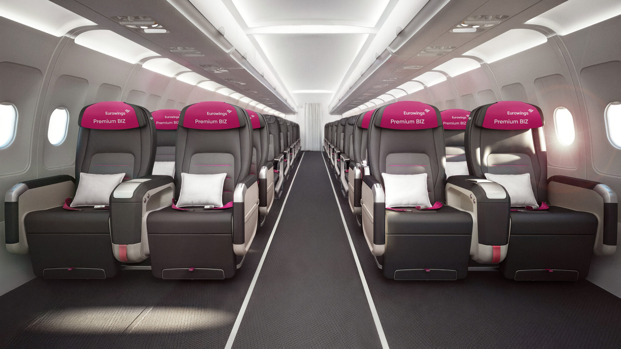 Eurowings: Ab sofort den neuen Premium BIZ Seat buchen