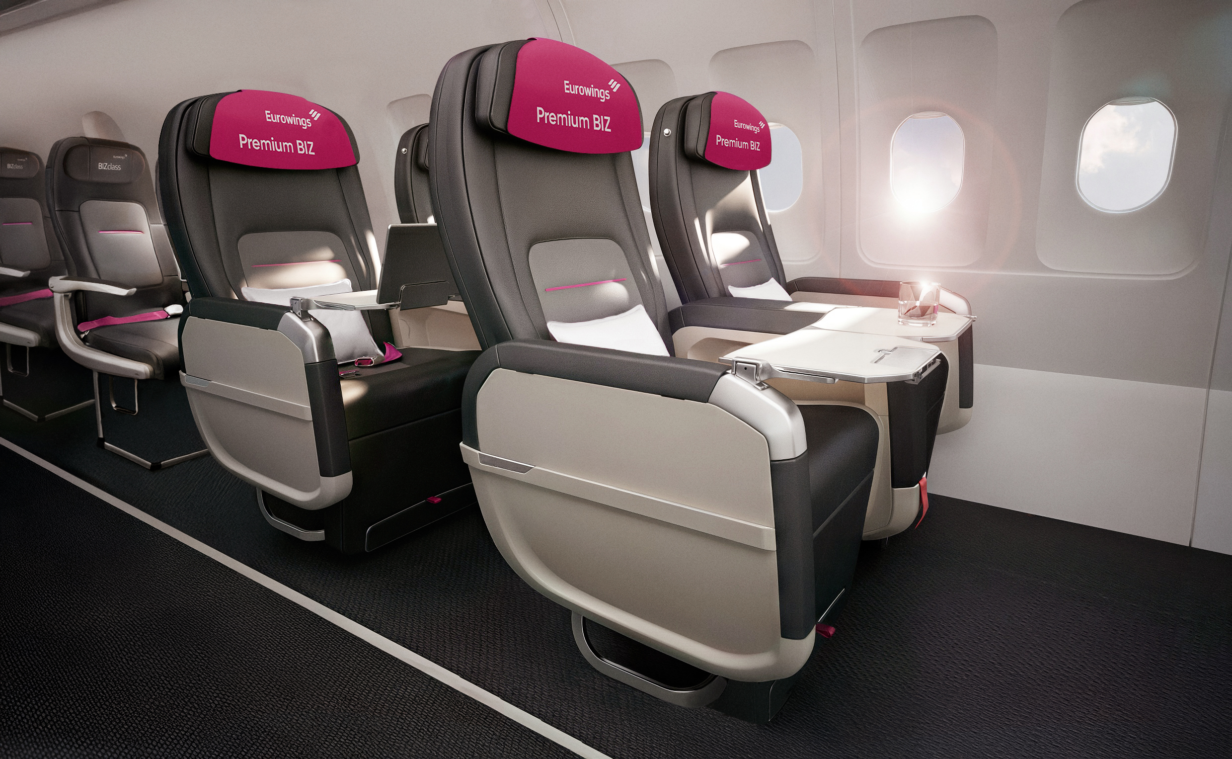 Eurowings: Ab sofort den neuen Premium BIZ Seat buchen