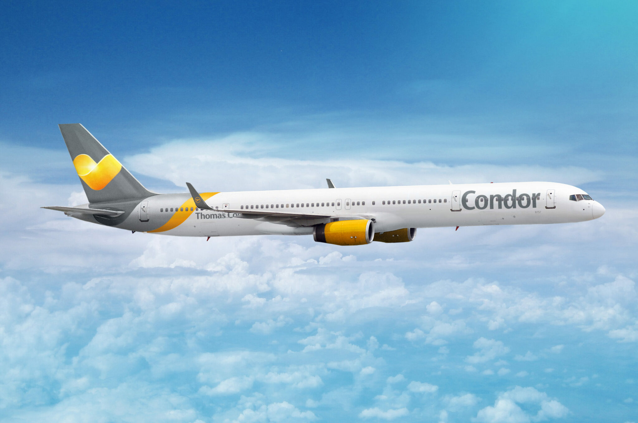 Flugzeugtypen bei Condor von 1955 bis heute
